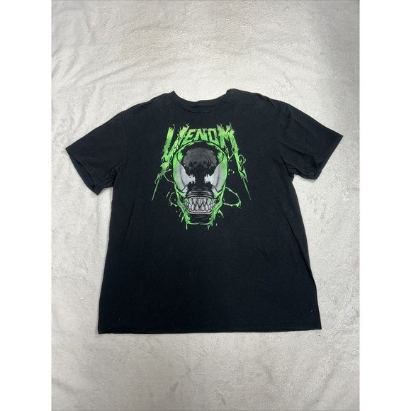 Marvel | Shirts | Venom Mad Engine Marvel Black Graphic Tshirt Mens ...